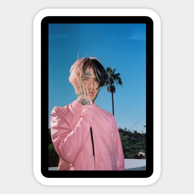 Lil Peep Fan Art - Lil Peep - Sticker | TeePublic