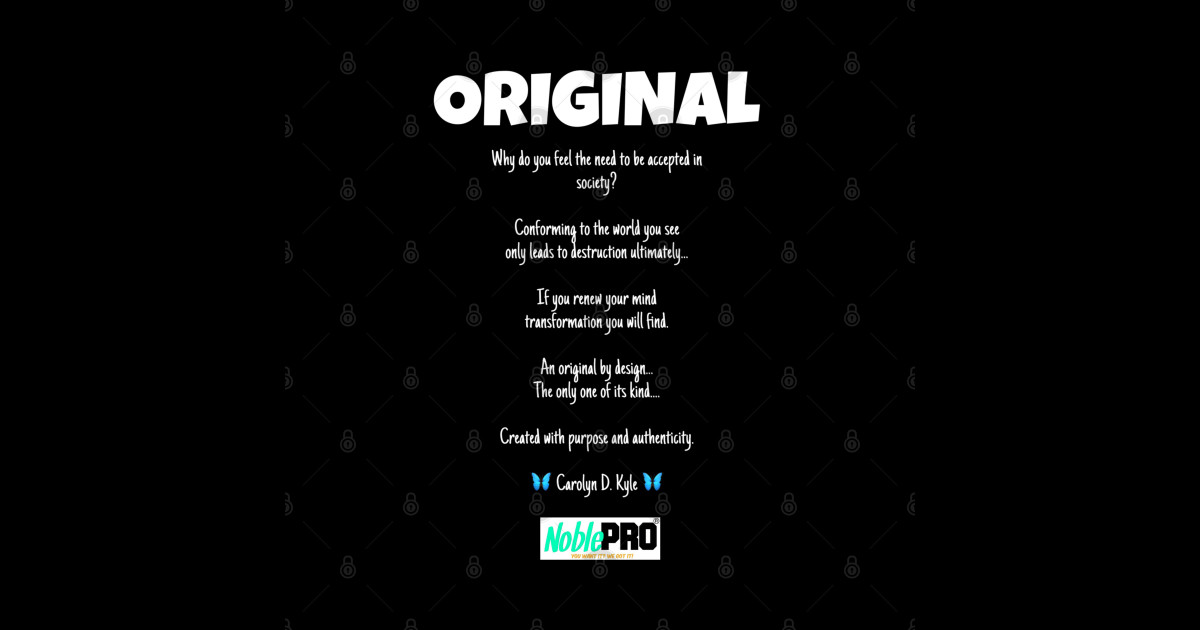 ORIGINAL POEM - Poetry - Sticker | TeePublic