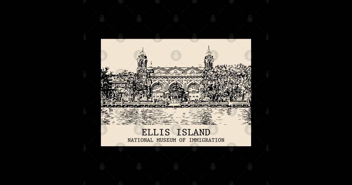 Ellis Island National Museum of Immigration - Ellis Island - Posters ...