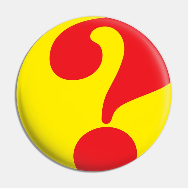 Question Mark - Symbol - Question Mark - Pin | TeePublic