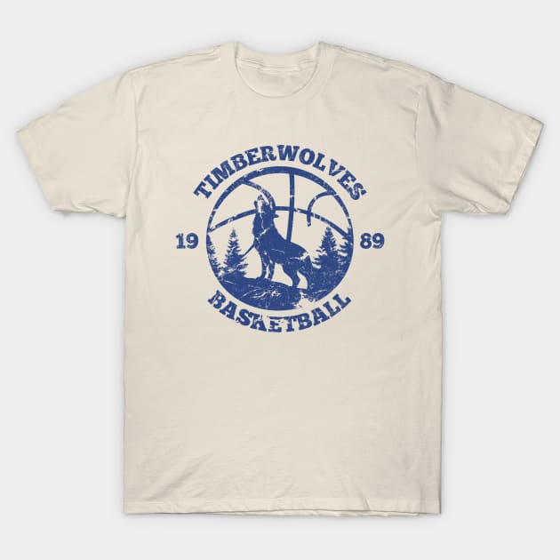 Timberwolves 80s retro - Timberwolves - T-Shirt | TeePublic