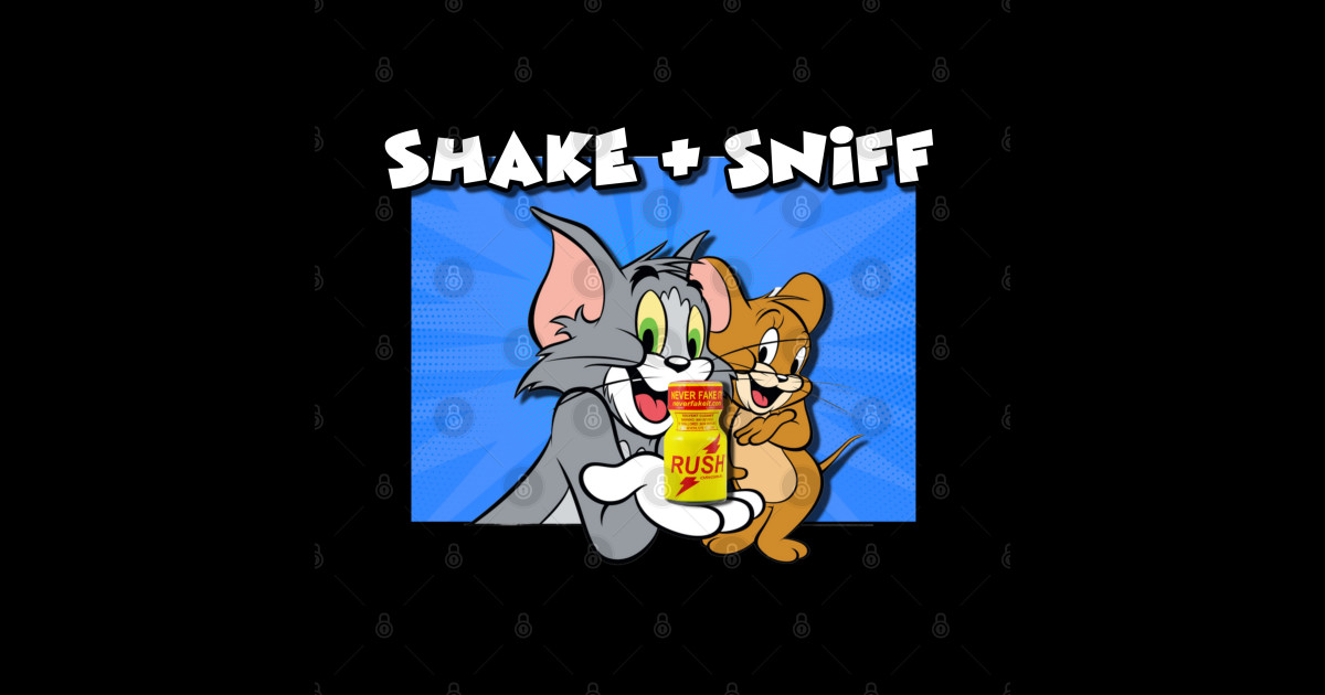 Shake and Sniff - Poppers - Sticker | TeePublic