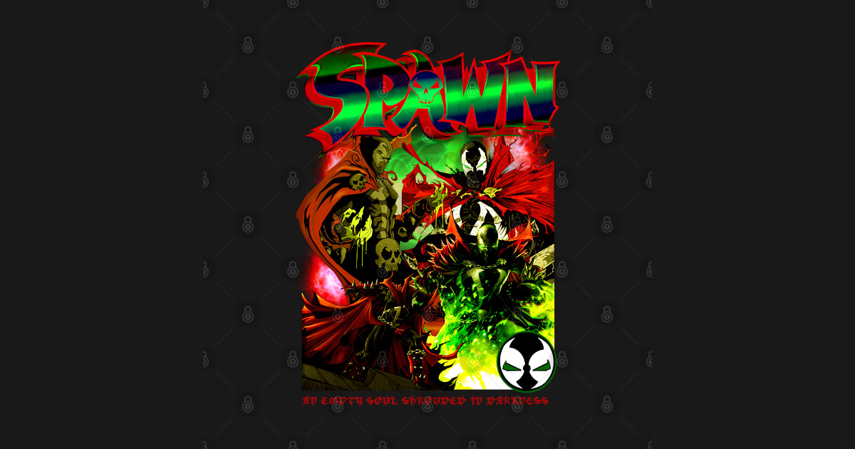 Spawn - An Empty Soul Shrouded In Darkness - Spawn - T-Shirt | TeePublic