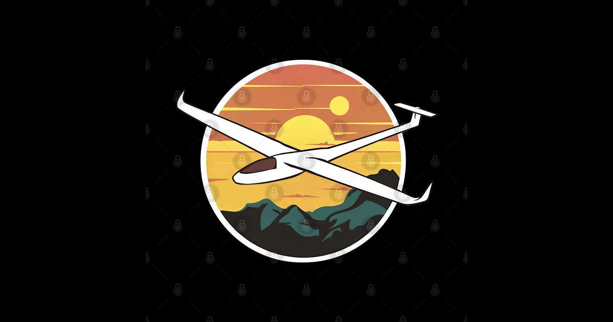 Glider Plane Pilot Sailplane Biplane aerial floating soaring ...