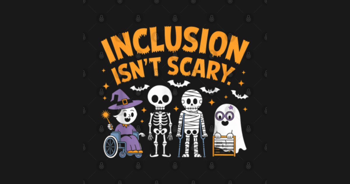 Inclusion Isn't Scary Ghost Halloween para SLP-Sped Teacher - Fanny ...