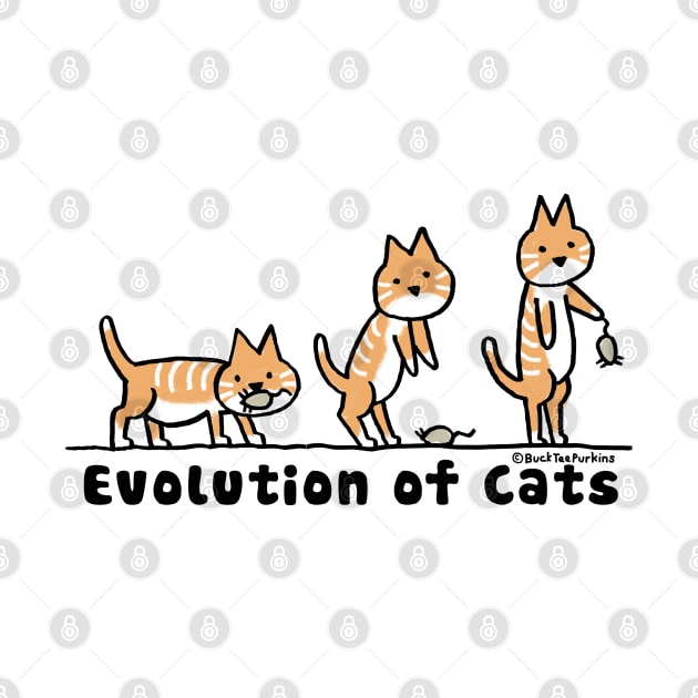 Evolution of Cats 1 by © Buck Tee Originals - Cat Lover - T-Shirt ...