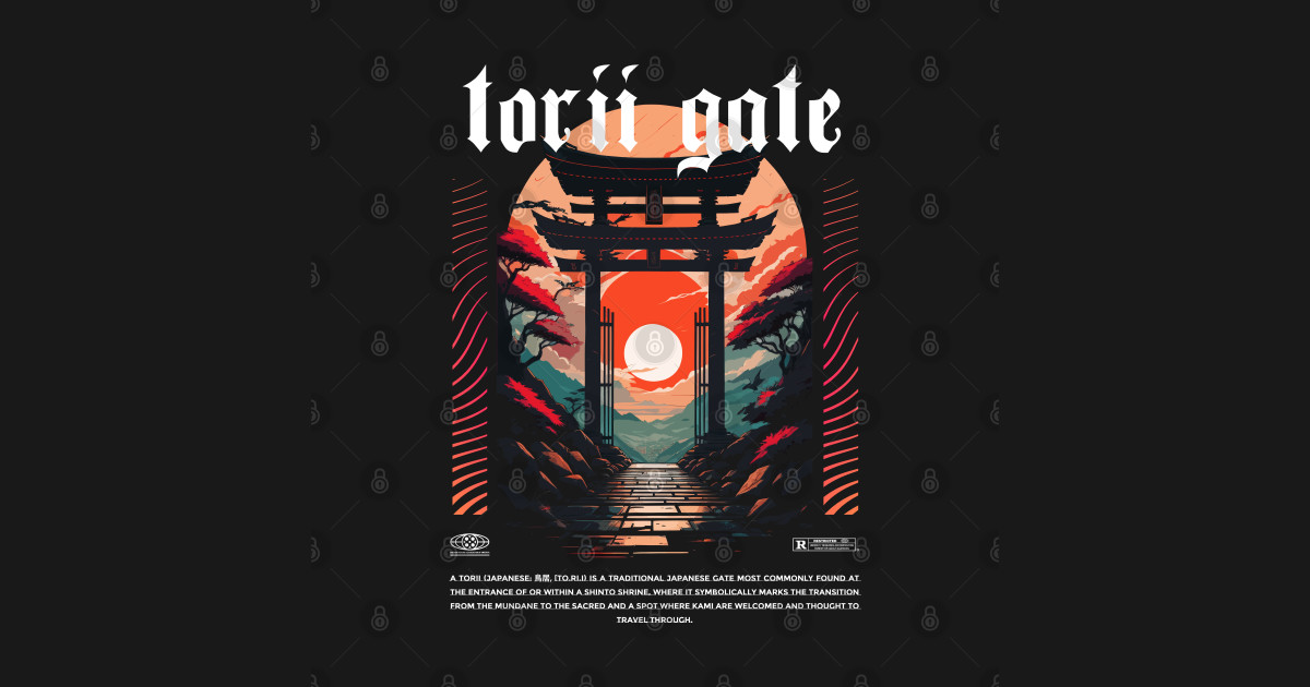 Japan Torii Gate - Torii - T-Shirt | TeePublic