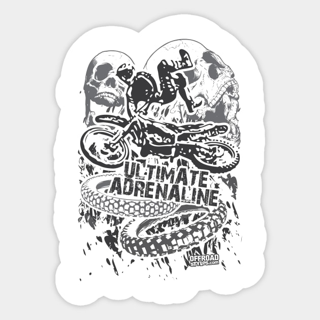 Ultimate Adrenaline - Adrenaline - Sticker | TeePublic