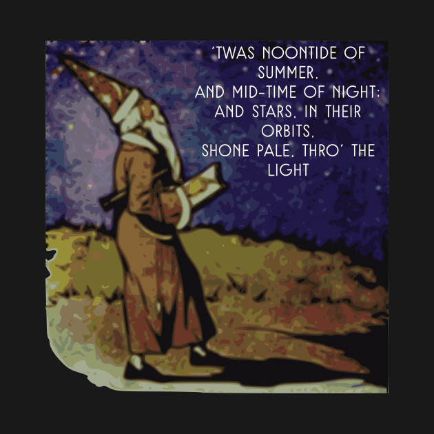 Magic Wizard Starry Night Sky Poem - Wizard - Kids Hoodie | TeePublic