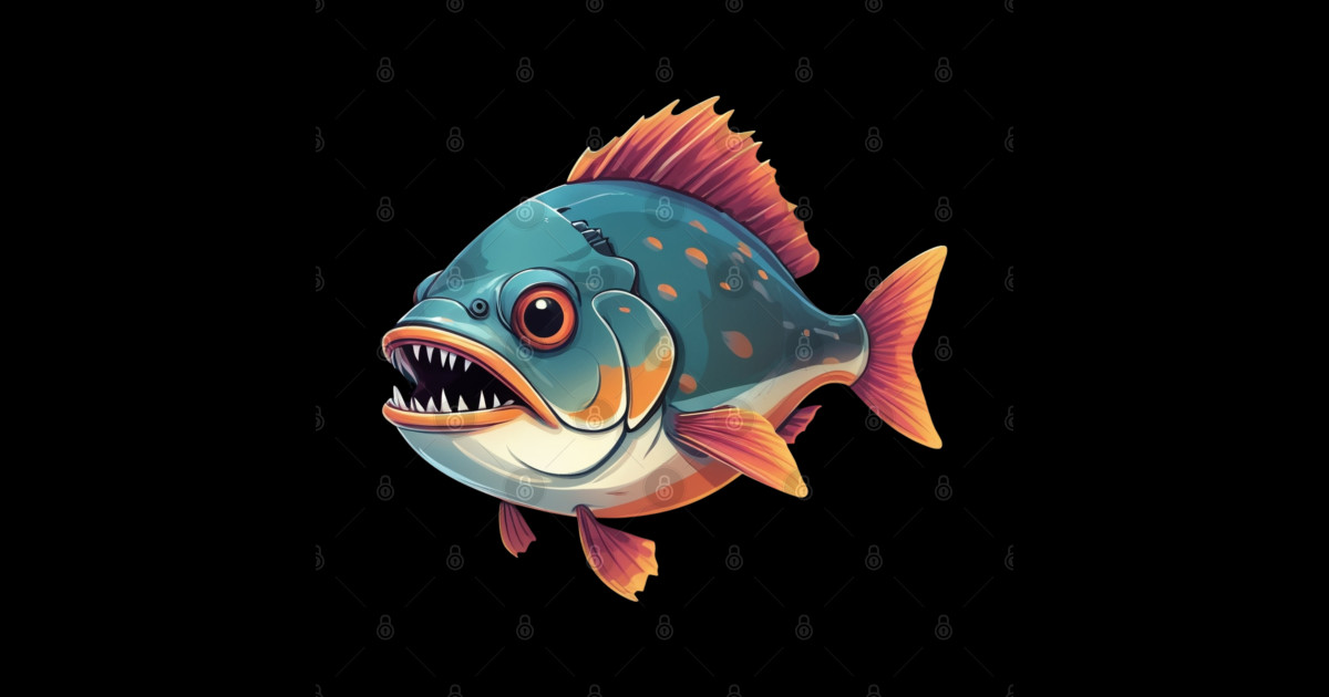 PIRANHA - Piranha - Sticker | TeePublic