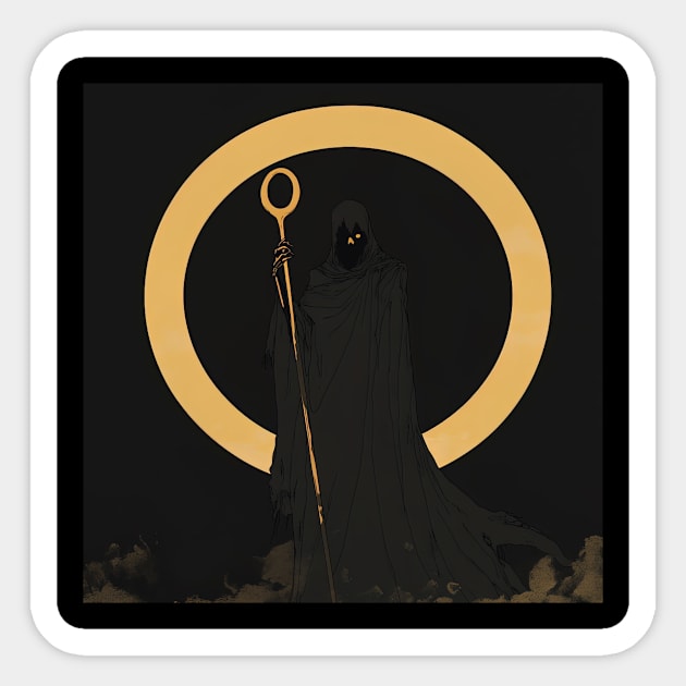 God of death | Anime style - God Of Death - Sticker | TeePublic