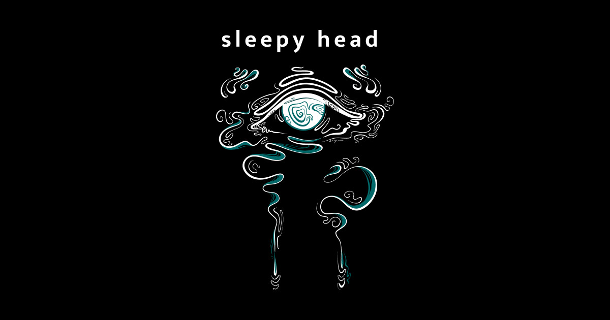 Abstract Sleepyhead - Sleep - Sticker | TeePublic
