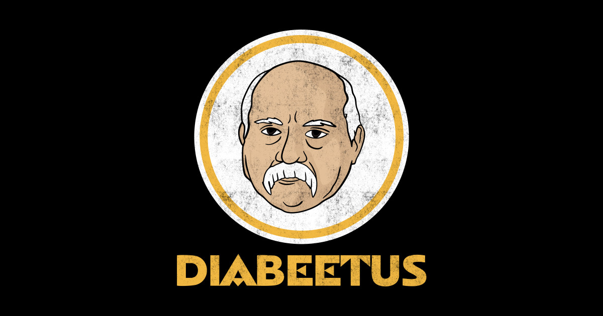 Diabeetus / Wilford Brimley - Diabeetus - Sticker | TeePublic