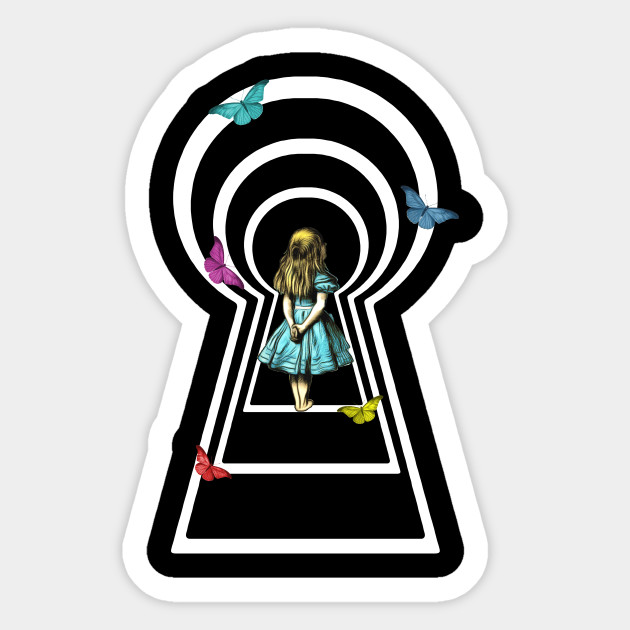Alice In Wonderland Keyhole