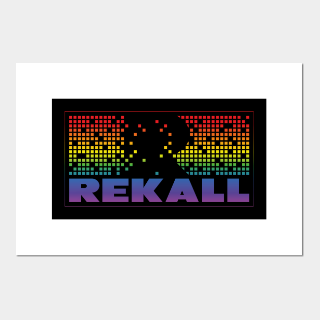 Total Recall – Rekall Logo (rainbow effect) - Total Recall - Posters ...