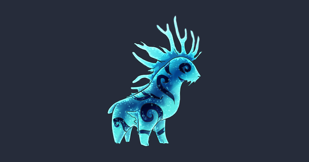 Forest Spirit Night Chibi - Princess Mononoke - Magnet | TeePublic