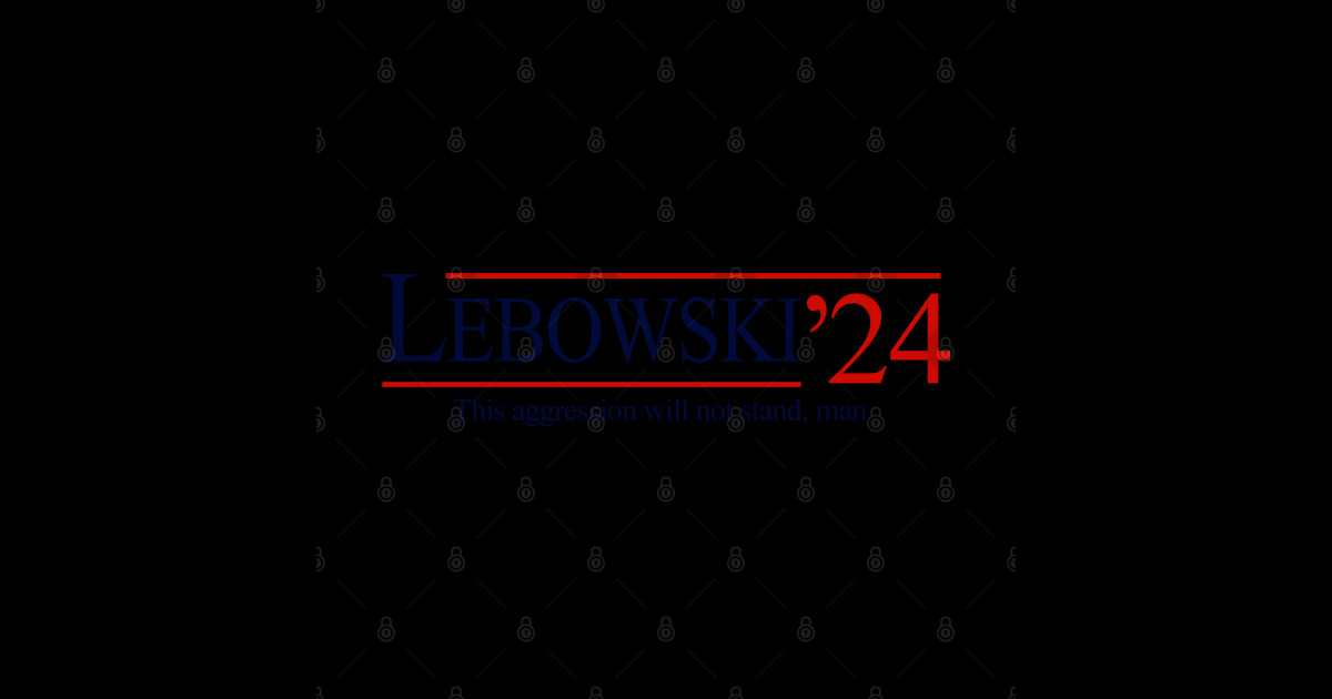 Lebowski '24 - Lebowski - Sticker | TeePublic
