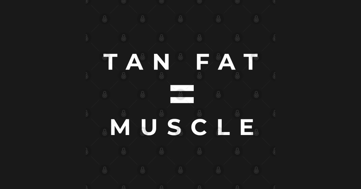 Tan Fat = Muscle - Tan Fat - T-Shirt | TeePublic