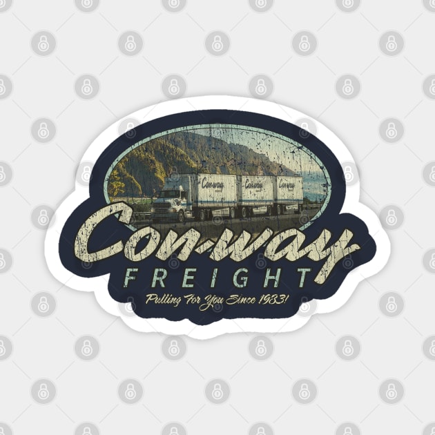 Con-way Freight 1983 - Trucking - Magnet | TeePublic
