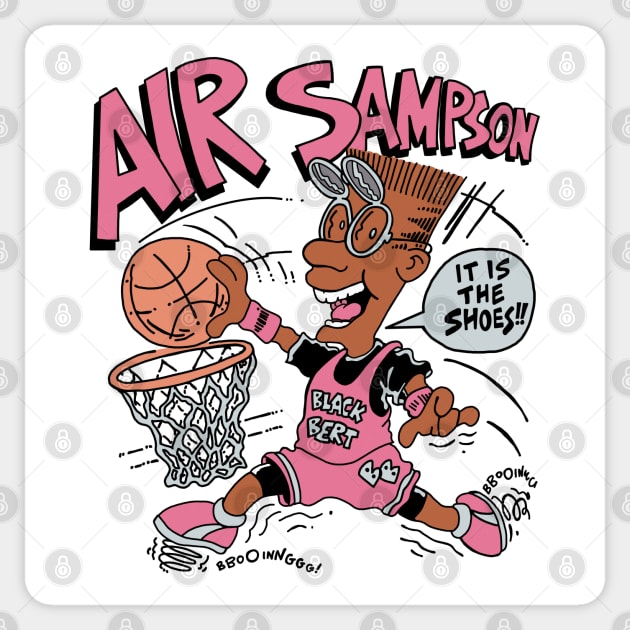 Bootleg Black Bert Sampson - Eat Pant - Sticker | TeePublic