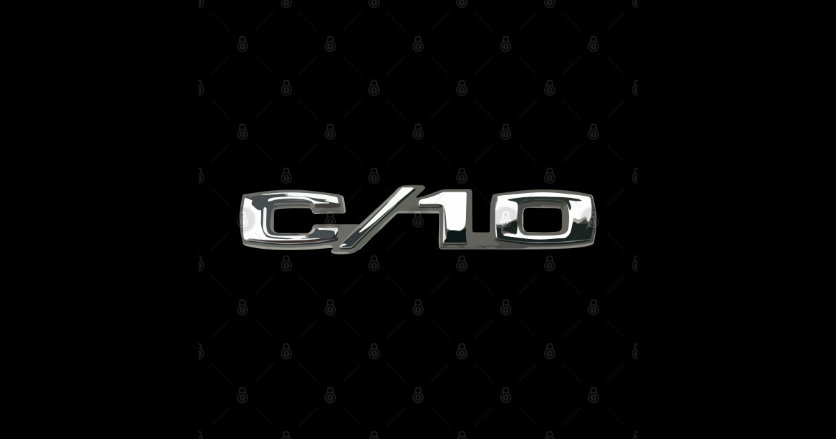 1970 Chevy C10 Emblem - Chevrolet C10 - Sticker | TeePublic