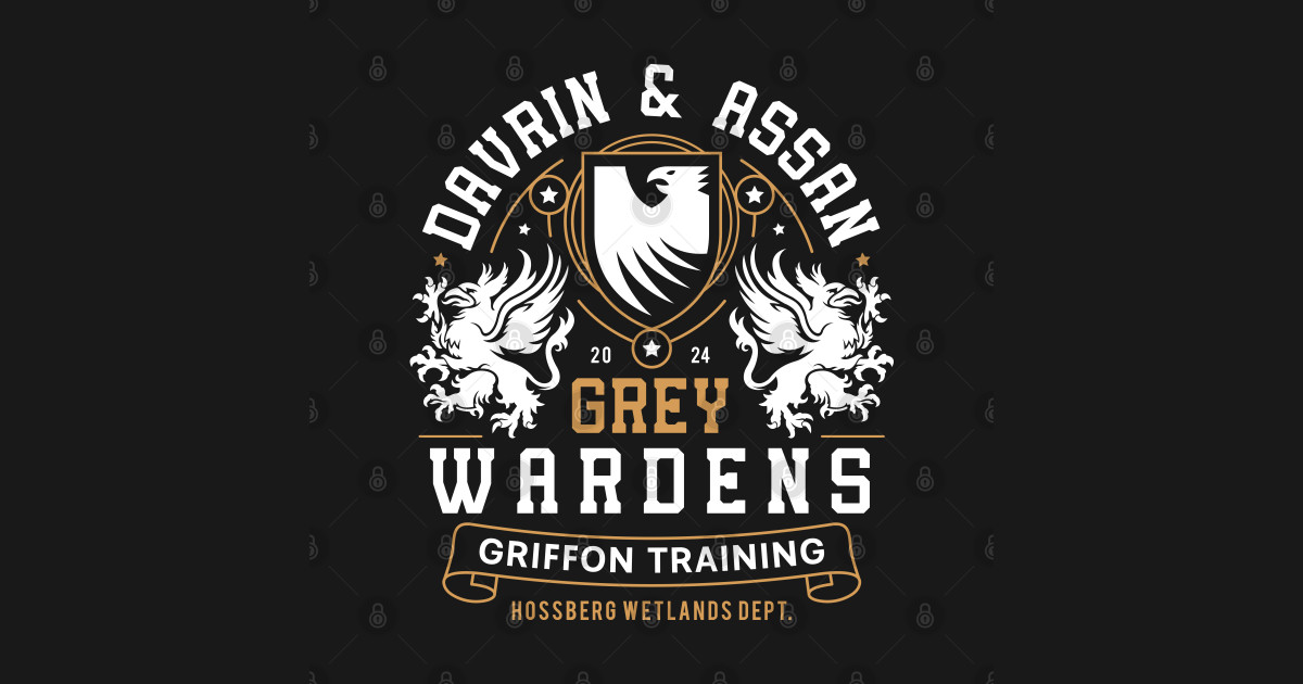 Davrin And Assan Emblem - Dragon Age - T-Shirt | TeePublic