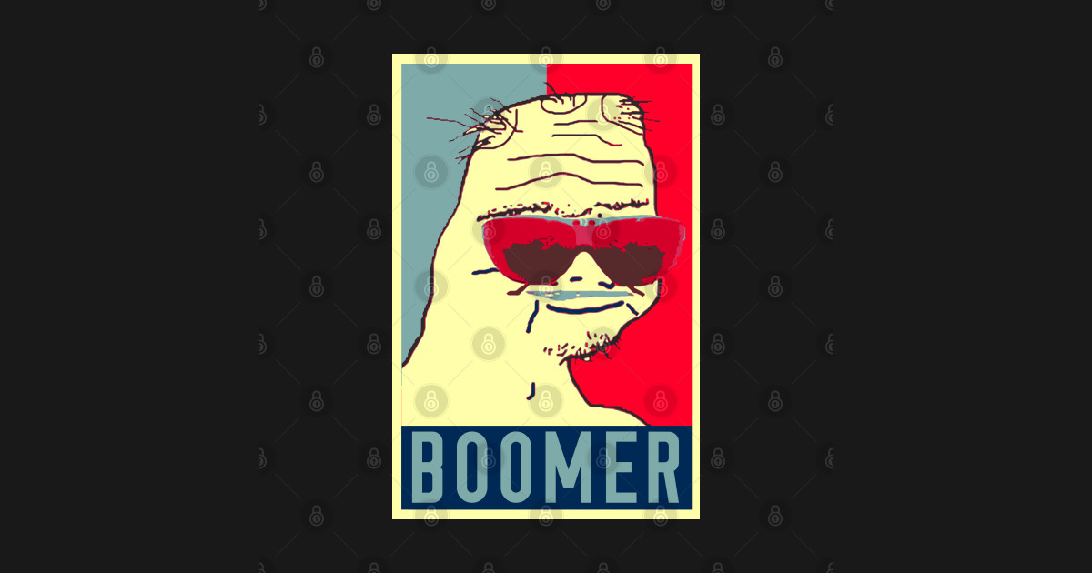 BOOMER - Baby Boomer - Sticker | TeePublic