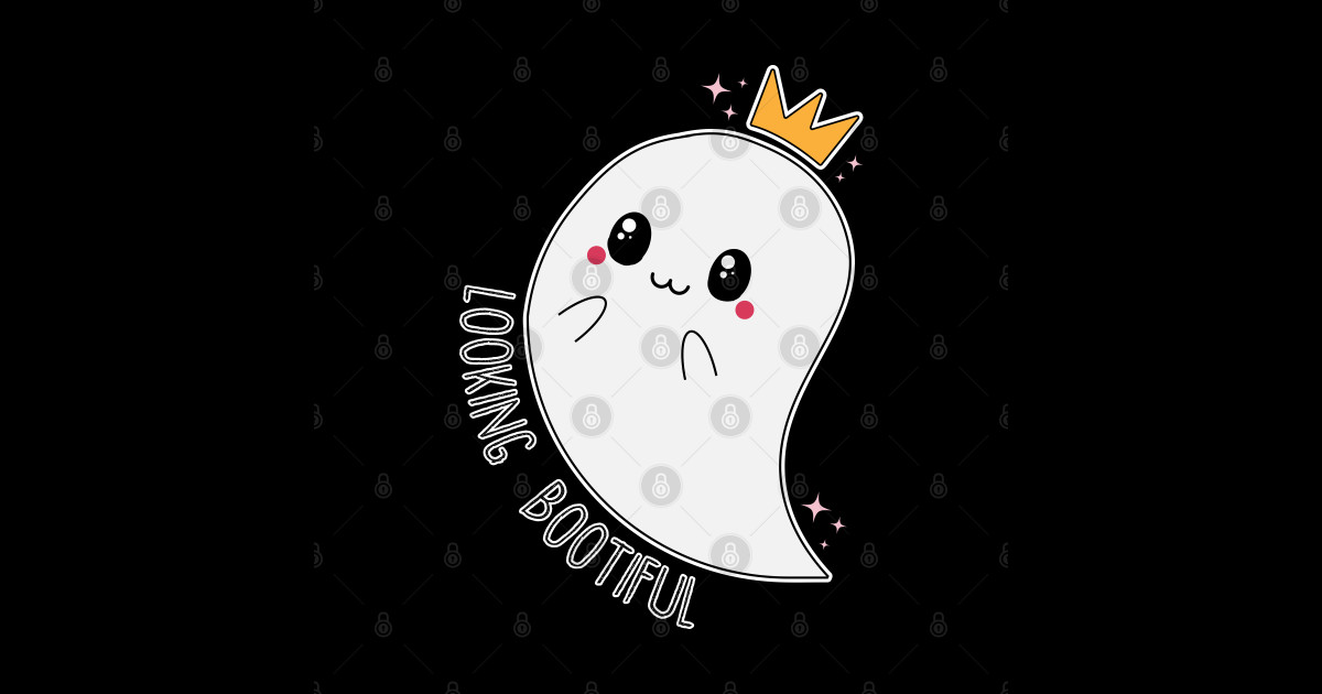 Kawaii Ghost - Kawaii Ghost - Sticker | TeePublic
