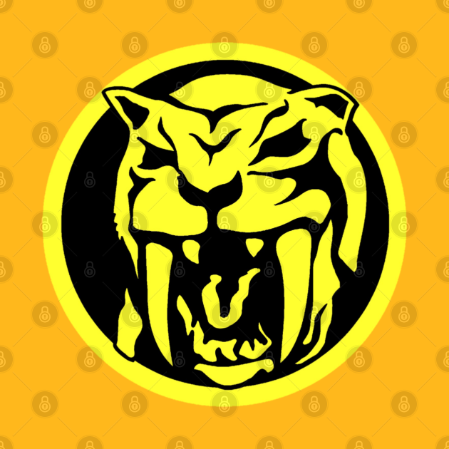 Sabertooth Tiger Power Coin - Power Rangers - T-Shirt | TeePublic