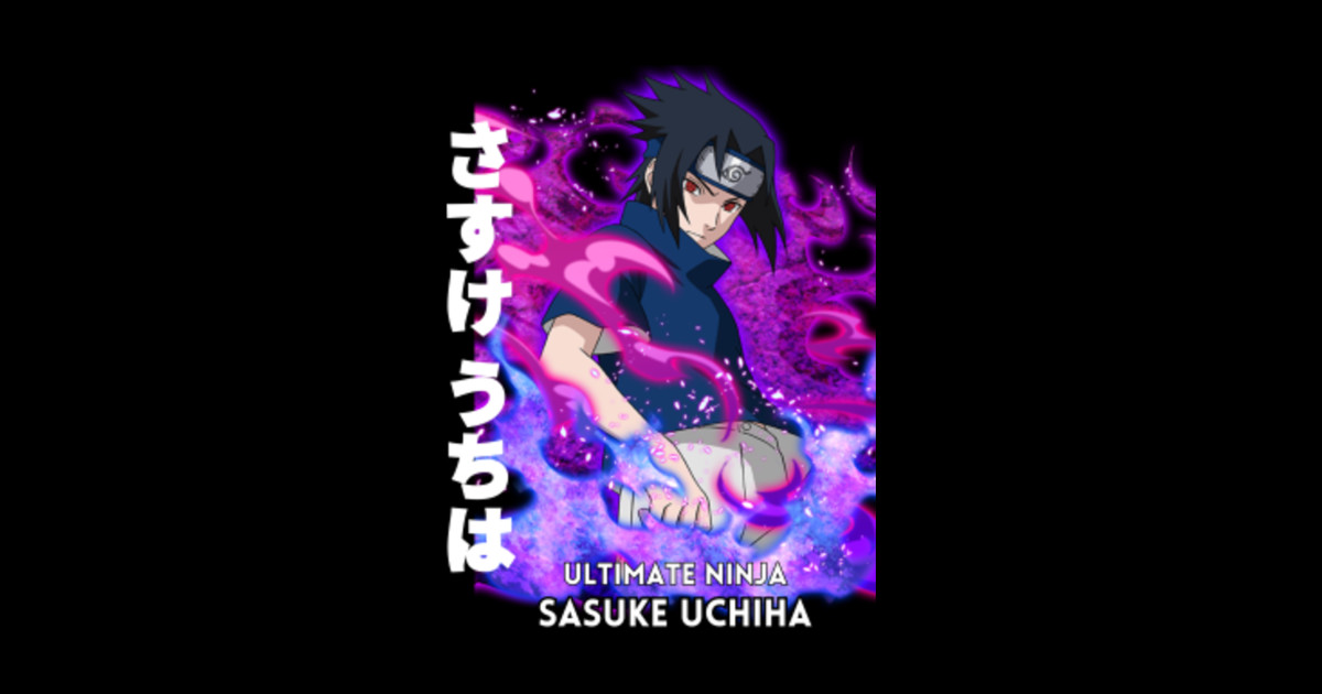 Sasuke Uchiha - Sasuke - Sticker | TeePublic