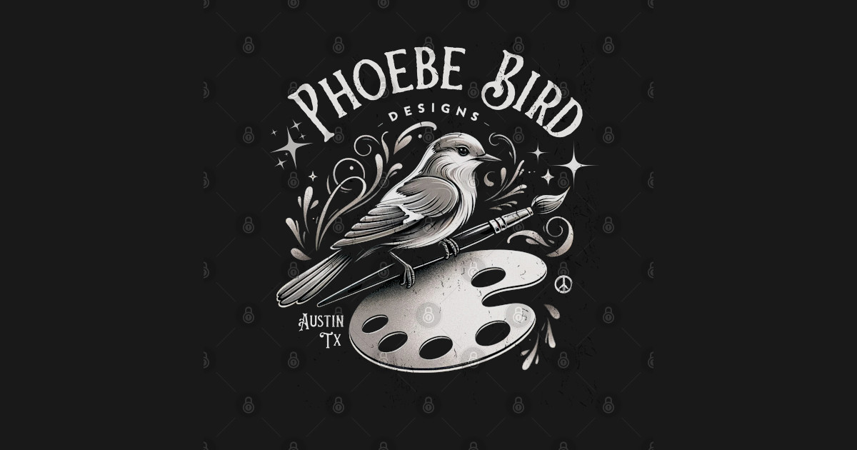 Phoebe Bird Designs Official - Phoebe Bird - T-Shirt | TeePublic
