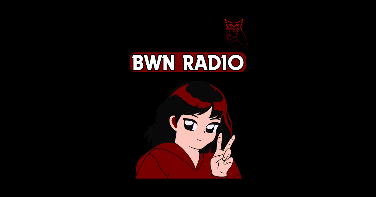 Bwn Radio Anime Edition Logo - Bwn Radio - Sticker | TeePublic