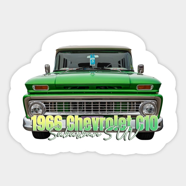 1966 Chevrolet C10 Suburban SUV - 1966 Chevrolet C10 Suburban - Sticker ...