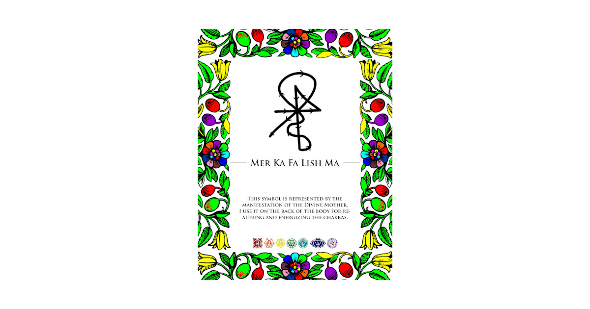 Mer Ka Fa Lish Ma Symbol - Reiki Symbol Karuna Shamballa Healing Symbol ...