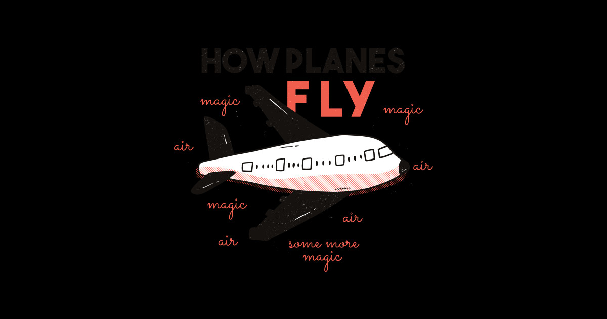 Magic Plane - Planes - T-Shirt | TeePublic