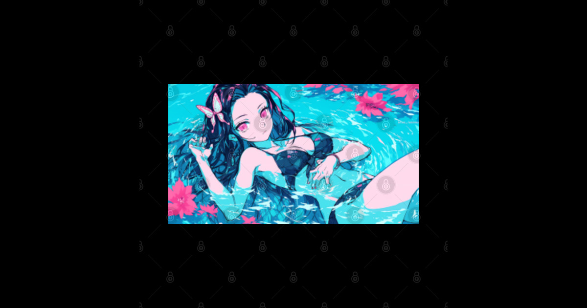 Demon Day Walker Slayer Beach Day - Anime Merch - Magnet | TeePublic