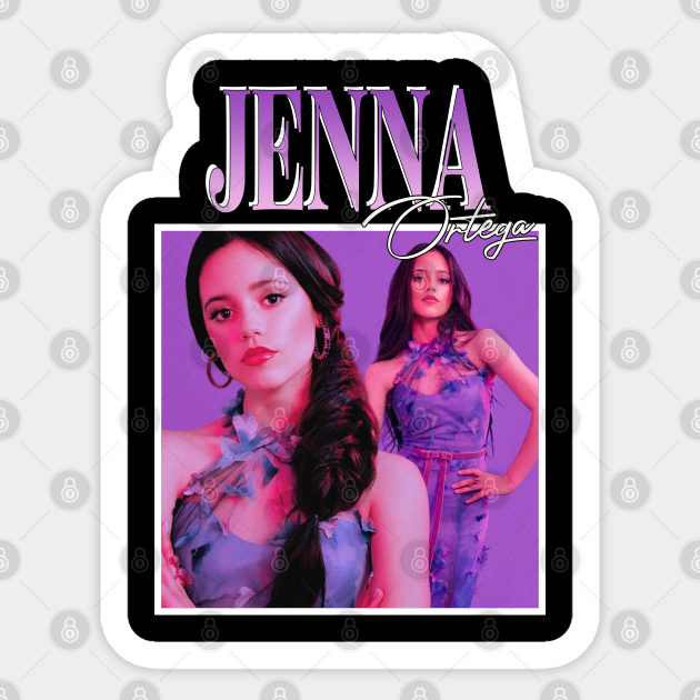 Jenna Ortega - Jenna Ortega - Sticker | TeePublic