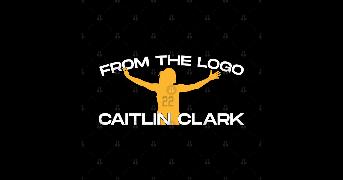 From The Logo Caitlin Clark number 22 - Caitlin Clark - Sticker | TeePublic