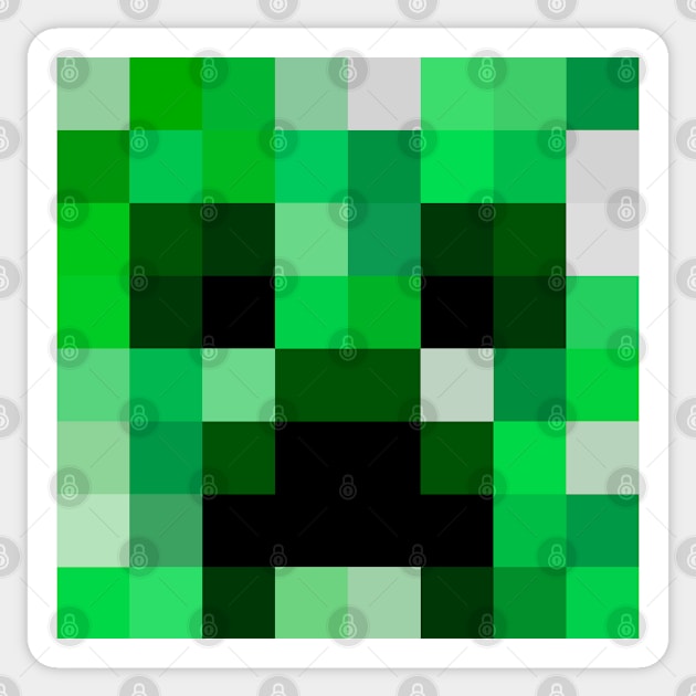 Minecraft - Creeper - Minecraft - Sticker | TeePublic