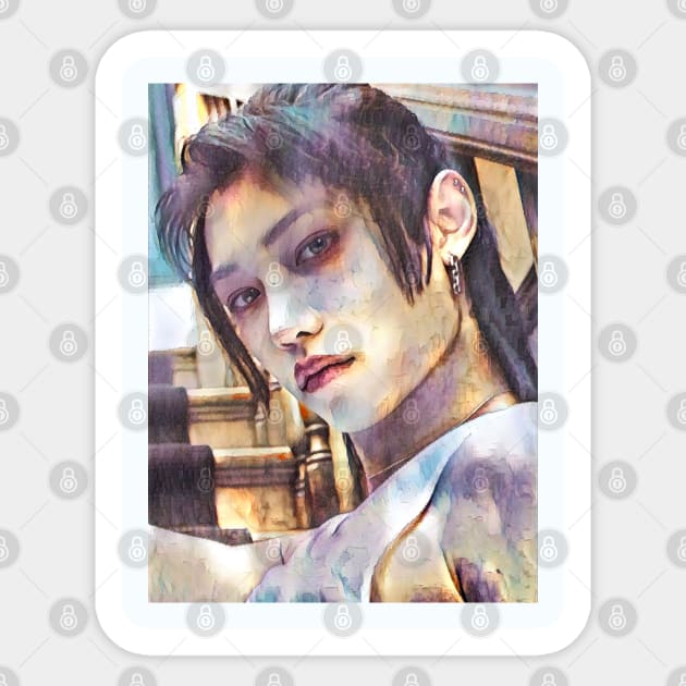 Stray kids - Felix Fan Art - Felix - Sticker | TeePublic