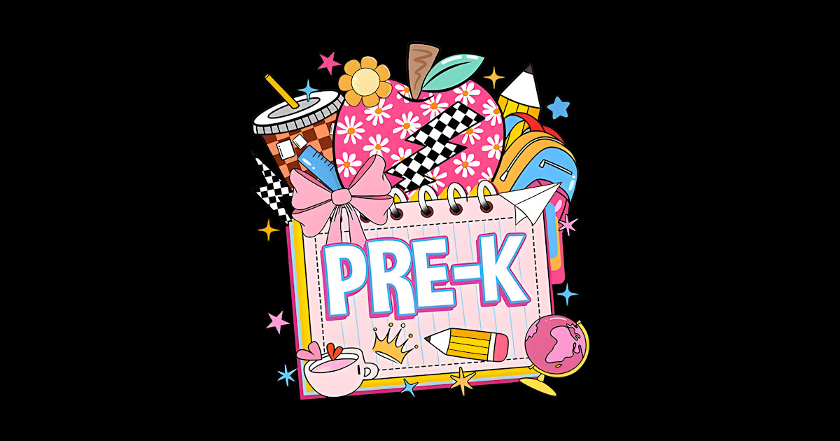 Retro Back to School Bundle, Pre-k Grade, First Day of School, School ...