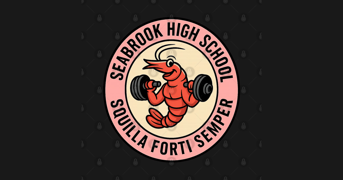 Seabrook High School Shrimp - Shrimp - T-Shirt | TeePublic