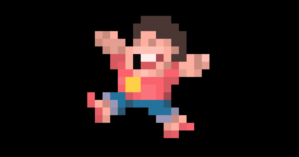 Steven Low-Res - Steven Universe - Sticker | TeePublic