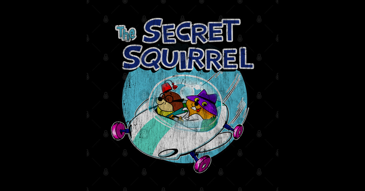 Vintage Secret Squirrel - Secret Squirrel - Sticker | TeePublic