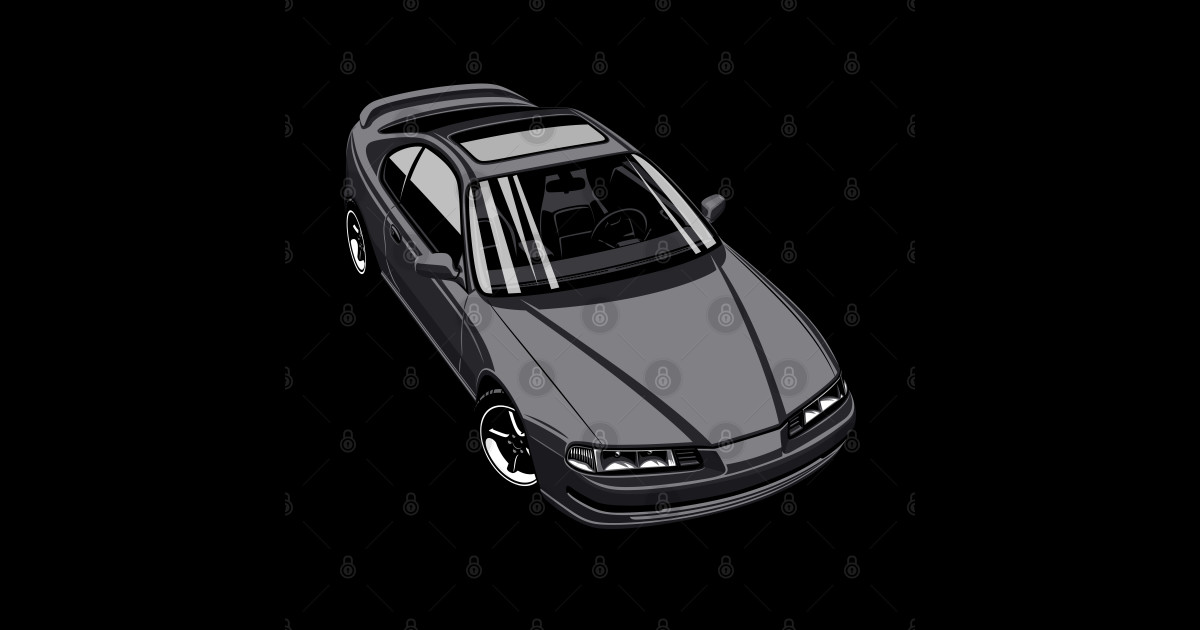 Prelude 4 gen - Honda Prelude - Sticker | TeePublic