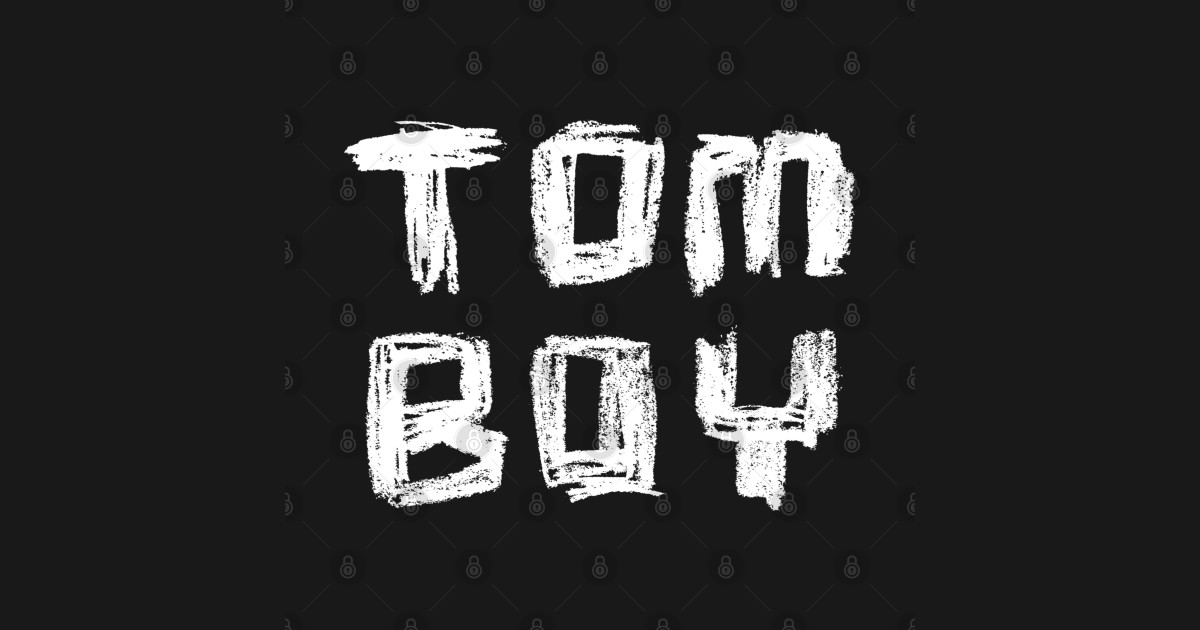 Tomboy Hand Lettering - Tomboy - T-Shirt | TeePublic