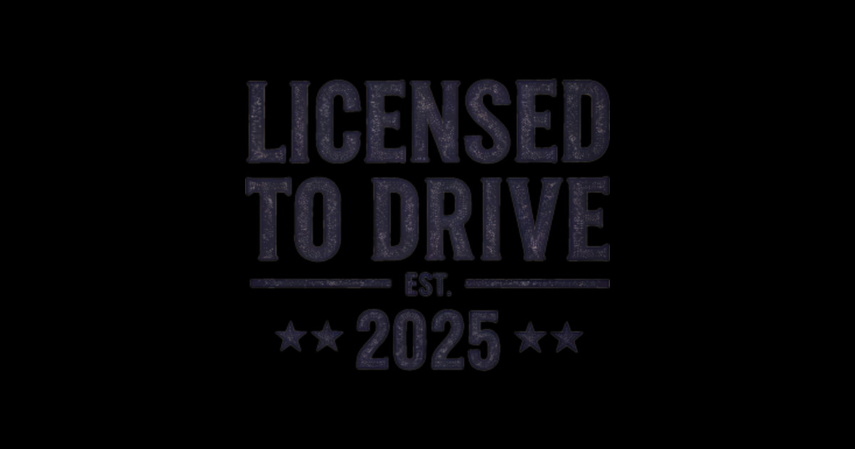 New Driver 2025 Teen Boys Male Driver License Teen Driver - New Driver ...