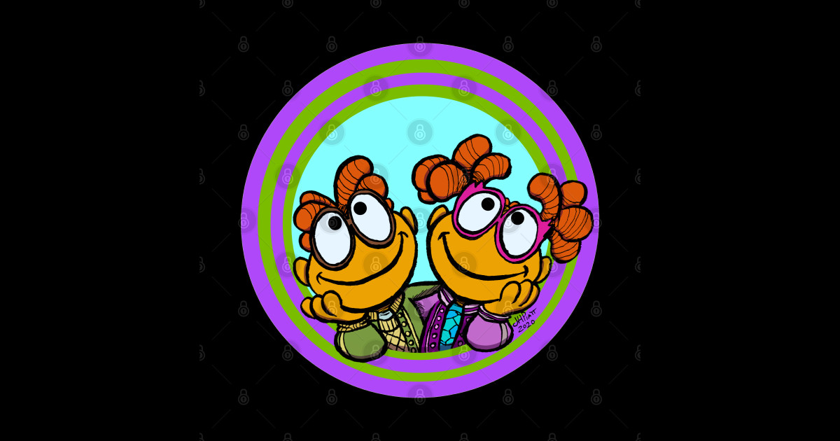 Scooter and Skeeter - Muppet Babies - Posters and Art Prints | TeePublic