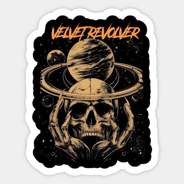 VELVET REVOLVER FAN ART - Velvet Revolver Fan Art - Sticker | TeePublic