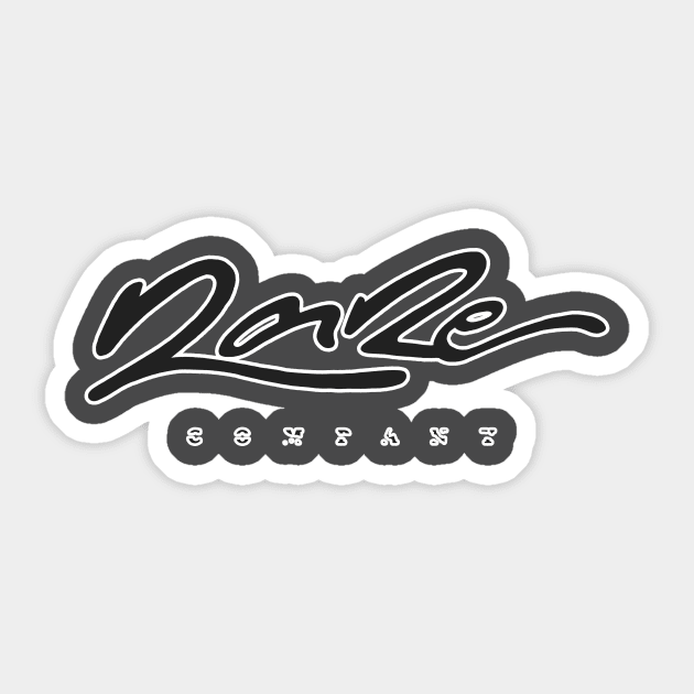 RARE COMPANY LOGO - Rare Public Face - Sticker | TeePublic